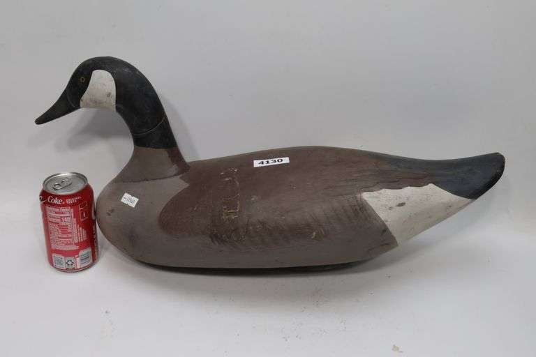 R. Madison Mitchell 1958 Canada Goose Decoy, Crack to Neck - Dixon's ...