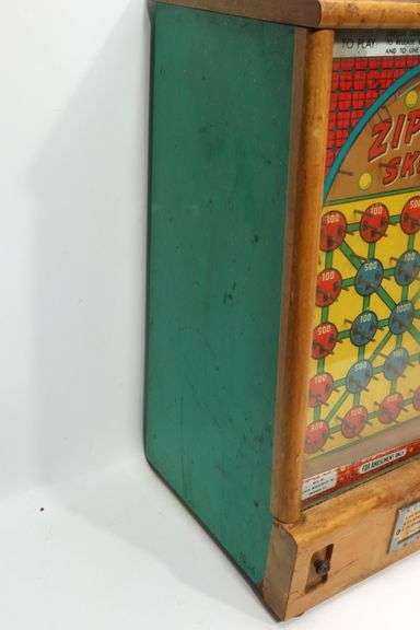 Vintage Zipper Skill Coin Op Trade Simulator - Dixon's Auction at Crumpton