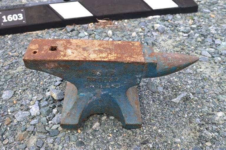 *NO STORAGE* Boat Ladder and Small Anvil - Dixon's Auction at Crumpton