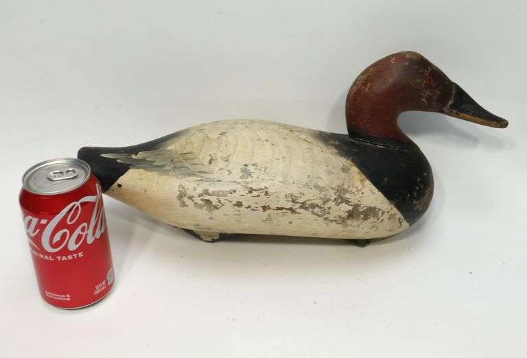 R. Madison Mitchell Havre De Grace MD 1948 Canvasback Duck Decoy ...