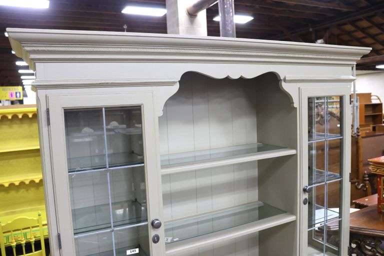 Pennsylvania House Modern Farmhouse Breakfront - Dixon's Auction at ...