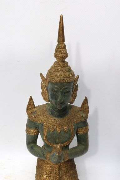 Hindu Deity Bronze Sculpture - Dixon's Auction at Crumpton