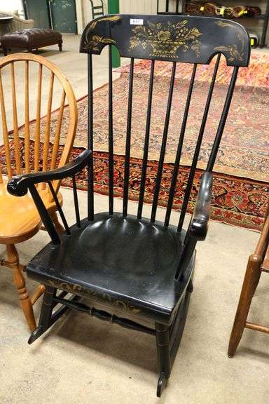 Vintage Farmhouse Rocker - Dixon's Auction at Crumpton
