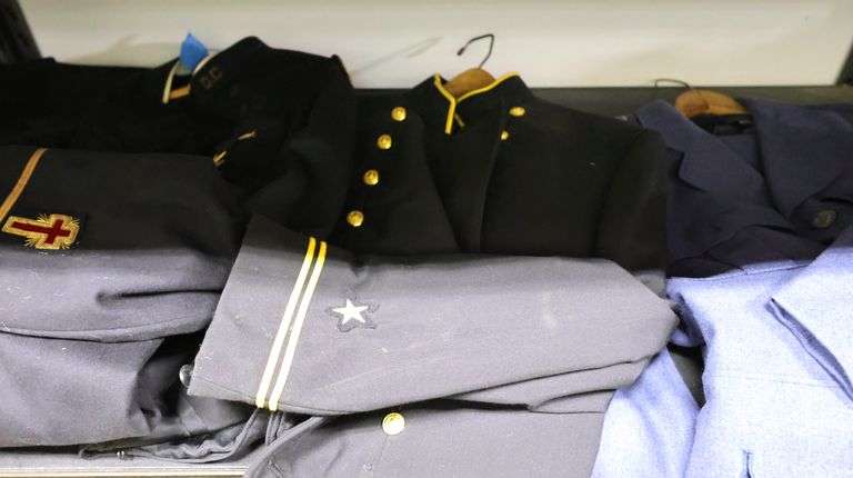 Lot of Vintage Military & Fraternal Uniforms & Clothing - Dixon's ...