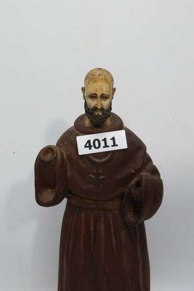 Antique Continental Carved Santos Figure - Dixon's Auction at Crumpton