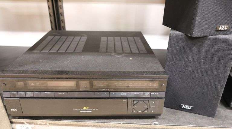 Electronics Lot, Nec Surround Sound System, Mcdonald Record Player ...