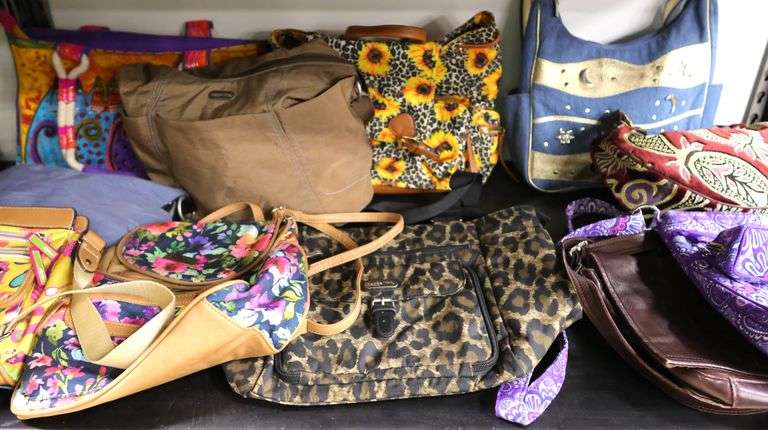 Lot of Ladies Handbags & Purses - Dixon's Auction at Crumpton