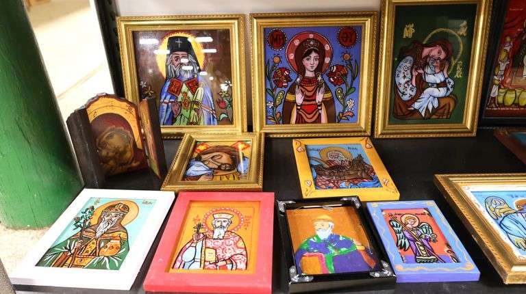 Collection of Religious Icons Paintings - Dixon's Auction at Crumpton