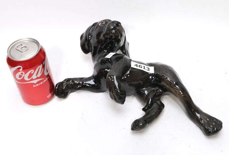 Vintage Goebel Dog Porcelain Figurine - Dixon's Auction at Crumpton