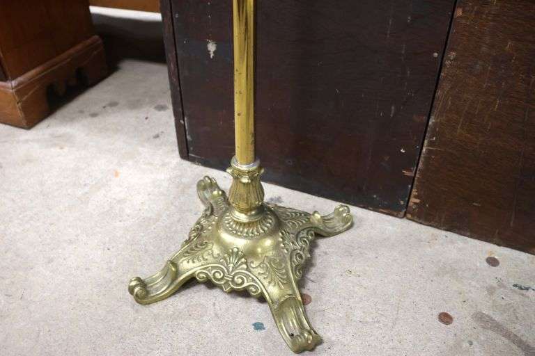 Vintage Brass Music Stand - Dixon's Auction at Crumpton