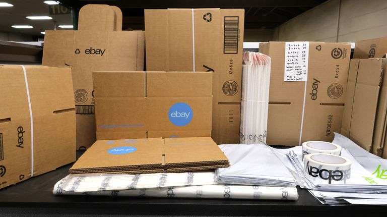 Lot of Ebay Boxes & Packing Supplies - Dixon's Auction at Crumpton