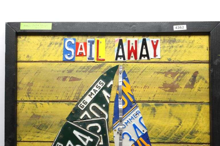 Aaron Foster Designs Mixed Media Artwork - Dixon's Auction at Crumpton