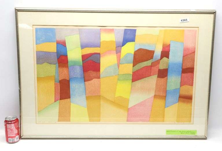 Ansei Uchima Signed and Numbered Artist's Proof Woodblock Print - Dixon ...