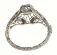 18k Gold Filigree Hinged Shank Setting 4.7g - Dixon's Auction at Crumpton