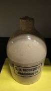 Antique Stoneware Advertising Jug - Dixon's Auction at Crumpton