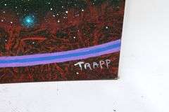 Terry L Trapp Outsider Mixed Media Painting - Dixon's Auction at Crumpton