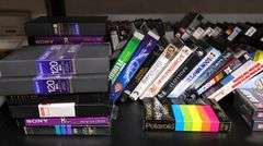 Lot of Vintage VHS Tapes & Movies - Dixon's Auction at Crumpton