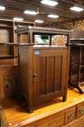 Conrey-Davis Mission Oak Washstand - Dixon's Auction at Crumpton