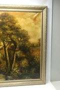 Antique Landscape Painting, Signed Lower Right - Dixon's Auction at ...
