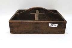Primitive Caddy Tote - Dixon's Auction at Crumpton