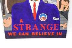 Terry L Trapp Outsider Mixed Media Painting - Dixon's Auction at Crumpton