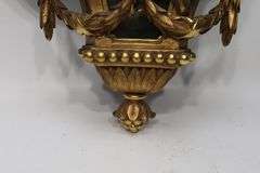 Vintage Rob. Engstrom Carved and Gilt Cartel Clock, Losses - Dixon's ...