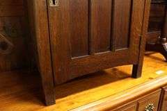 Conrey-Davis Mission Oak Washstand - Dixon's Auction at Crumpton