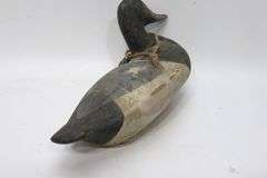 Early Cecil County Blackhead Duck Decoy - Dixon's Auction at Crumpton