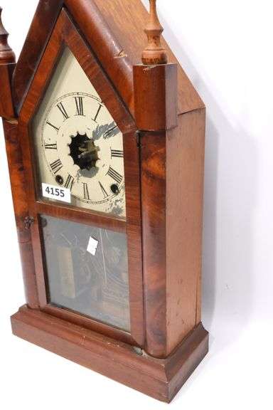 Antique Welch Steeple Clock - Dixon's Auction at Crumpton