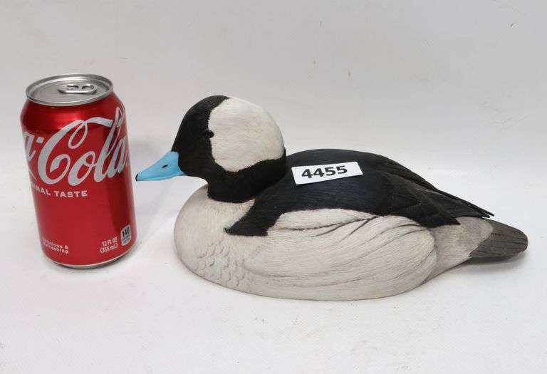 George Barber Bufflehead Duck Decoy - Dixon's Auction at Crumpton