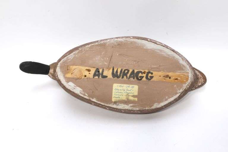 AL Wragg Blue Winged Teal Duck Decoy - Dixon's Auction at Crumpton