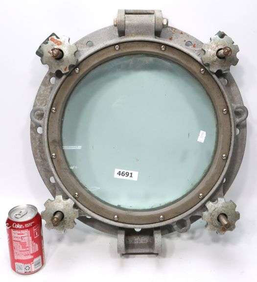 Vintage Natural Ship's Porthole - Dixon's Auction at Crumpton