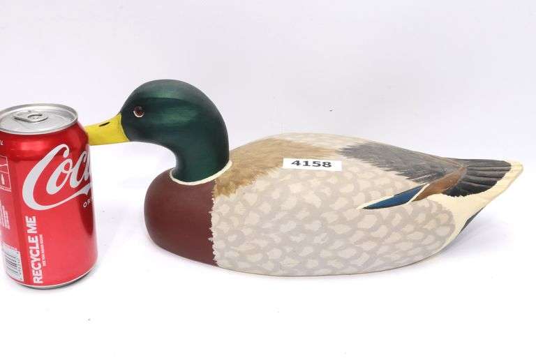 Gary W. Daisey Mallard Duck Decoy - Dixon's Auction at Crumpton