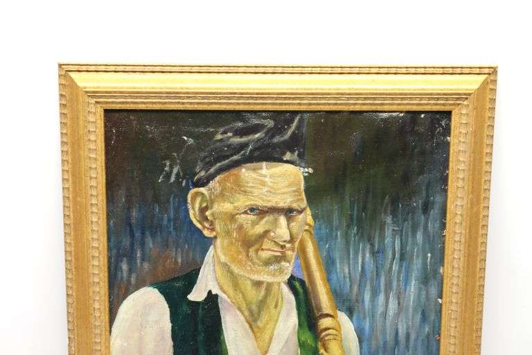 Emil Fernandez Portrait Painting of Piper - Dixon's Auction at Crumpton