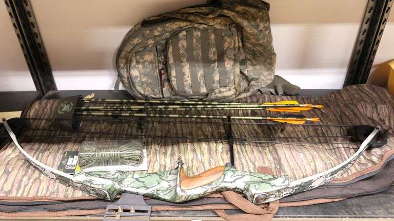 Darton USA Compound Bow & Arrows + Case - Dixon's Auction at Crumpton