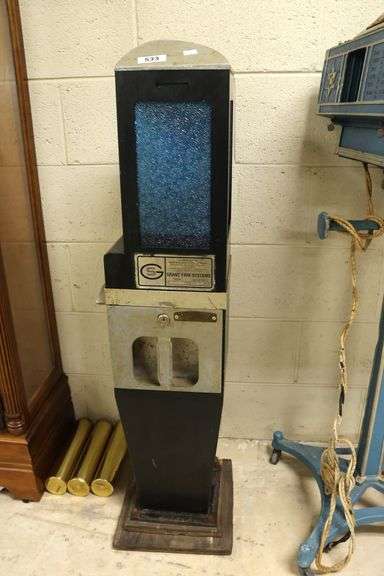 Vintage Coin-Op Grant Fare Systems Dispenser - Dixon's Auction at Crumpton