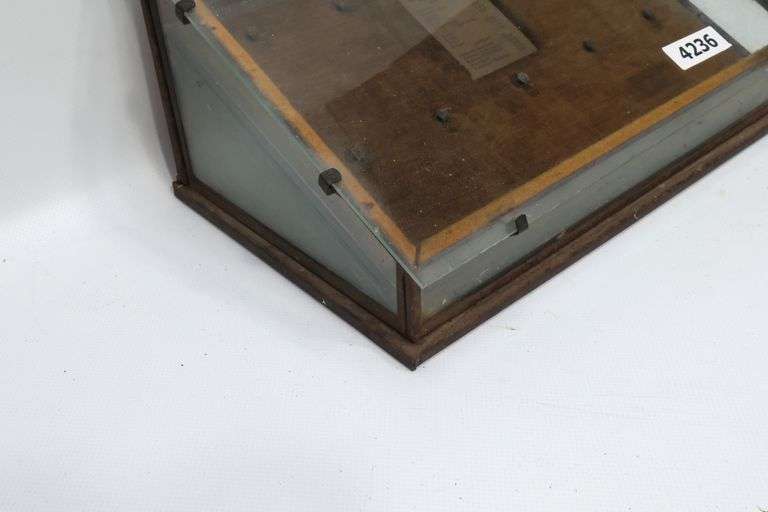 Antique Ingersoll Watches Display Case - Dixon's Auction at Crumpton