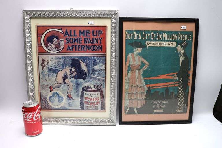 *NO STORAGE* 3356 Misc Lot of Artwork - Dixon's Auction at Crumpton