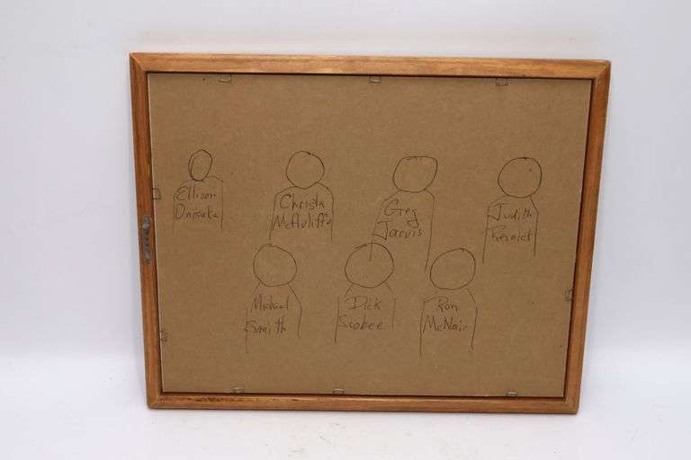 Nasa Challenger Crew Photo Print - Dixon's Auction at Crumpton