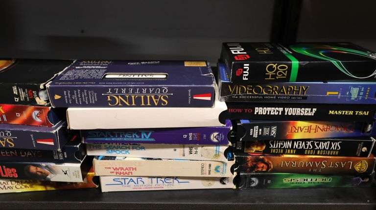 Lot of Vintage VHS Tapes & Movies - Dixon's Auction at Crumpton