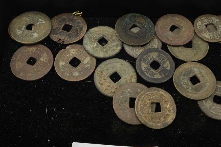 Group of Foreign Tokens & Paper Money - Dixon's Auction at Crumpton