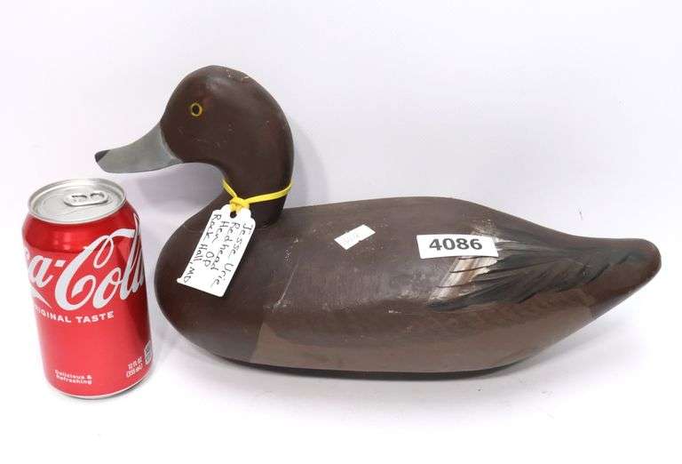 Jesse Urie Redhead Hen Original Paint Rock Hall, MD Duck Decoy - Dixon ...