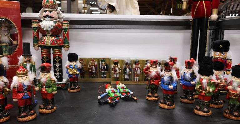 Collection of Christmas Nutcrackers - Dixon's Auction at Crumpton