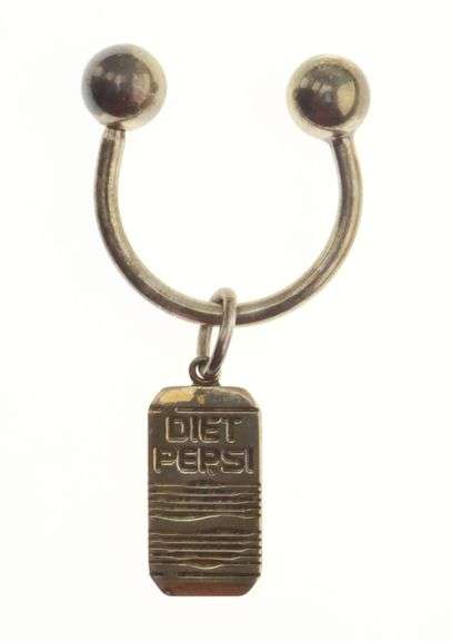 Tiffany & Co. Sterling Silver Diet Pepsi Key Ring with Box - Dixon's ...