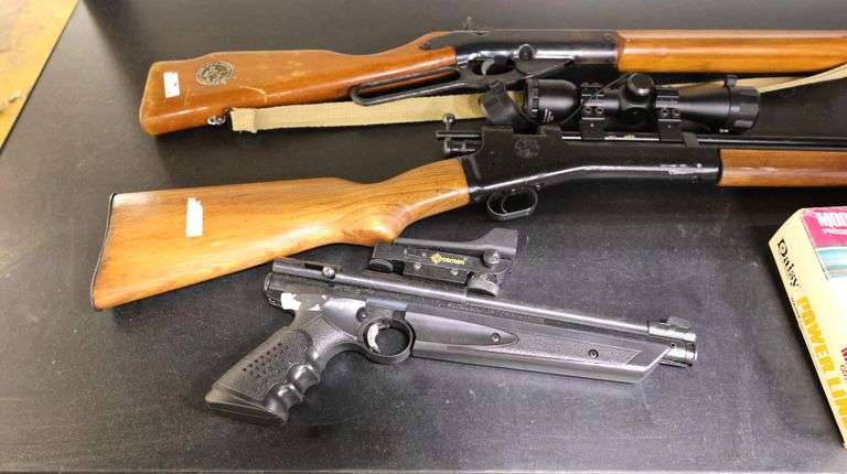 Lot of Vintage Pellet Guns & Bb Rifles - Dixon's Auction at Crumpton