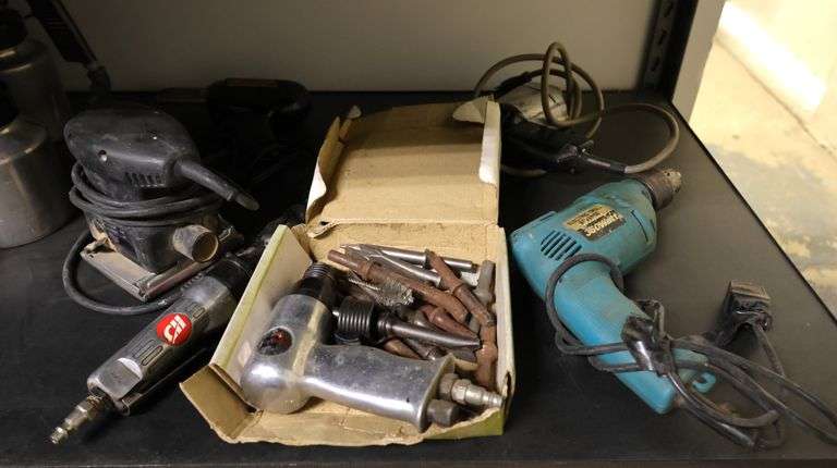 Lot of Vintage Power Tools, Drills & Sanders Etc. - Dixon's Auction at ...