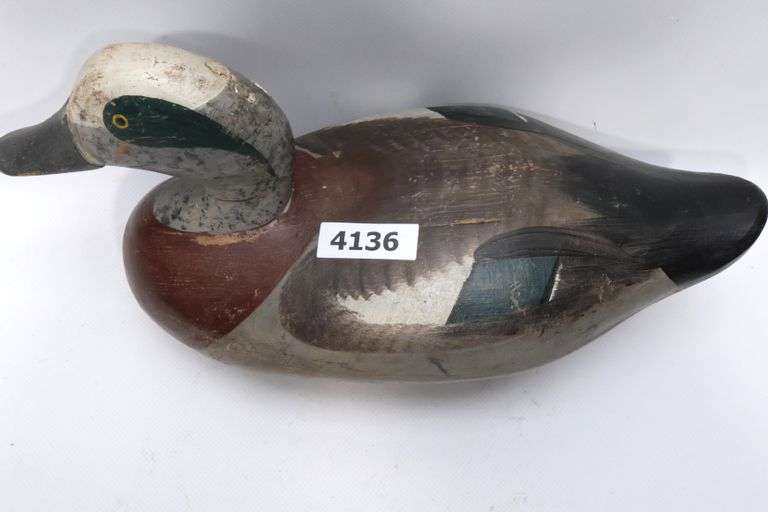 Madison Mitchell 1954 Wigeon Duck Decoy - Dixon's Auction at Crumpton