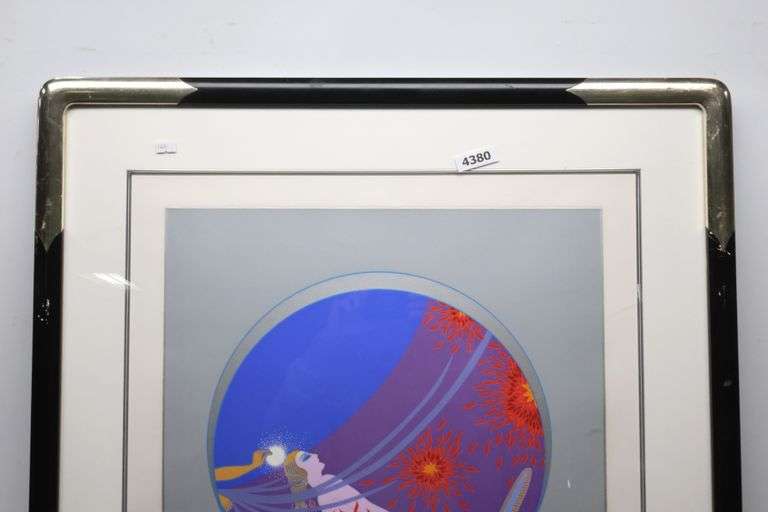 Erte "Nature's Vanity" Lithograph - Dixon's Auction at Crumpton