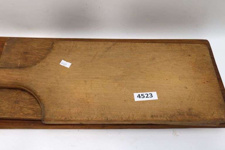 (3) Primitive Wood Cutting Boards - Dixon's Auction at Crumpton