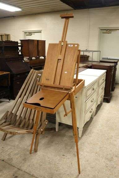 Plein Air Painting Easel - Dixon's Auction at Crumpton